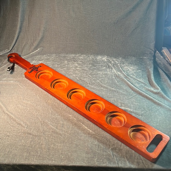 Michelob | Accents | Michelob Amber Bock Beer Flight Tray | Poshmark